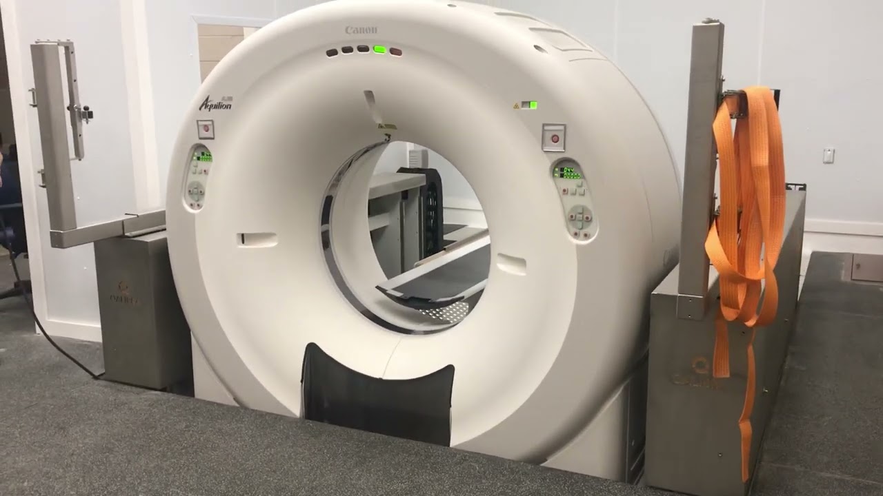 Arrival of our new CT Unit - YouTube
