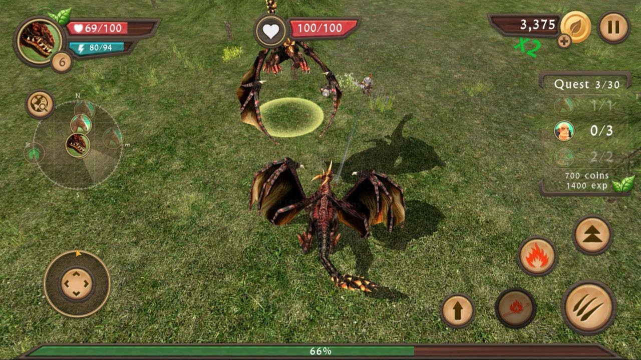 Dragon Sim : Dragon Simulator 3D game The Goal of the game 🔥 | missions ...