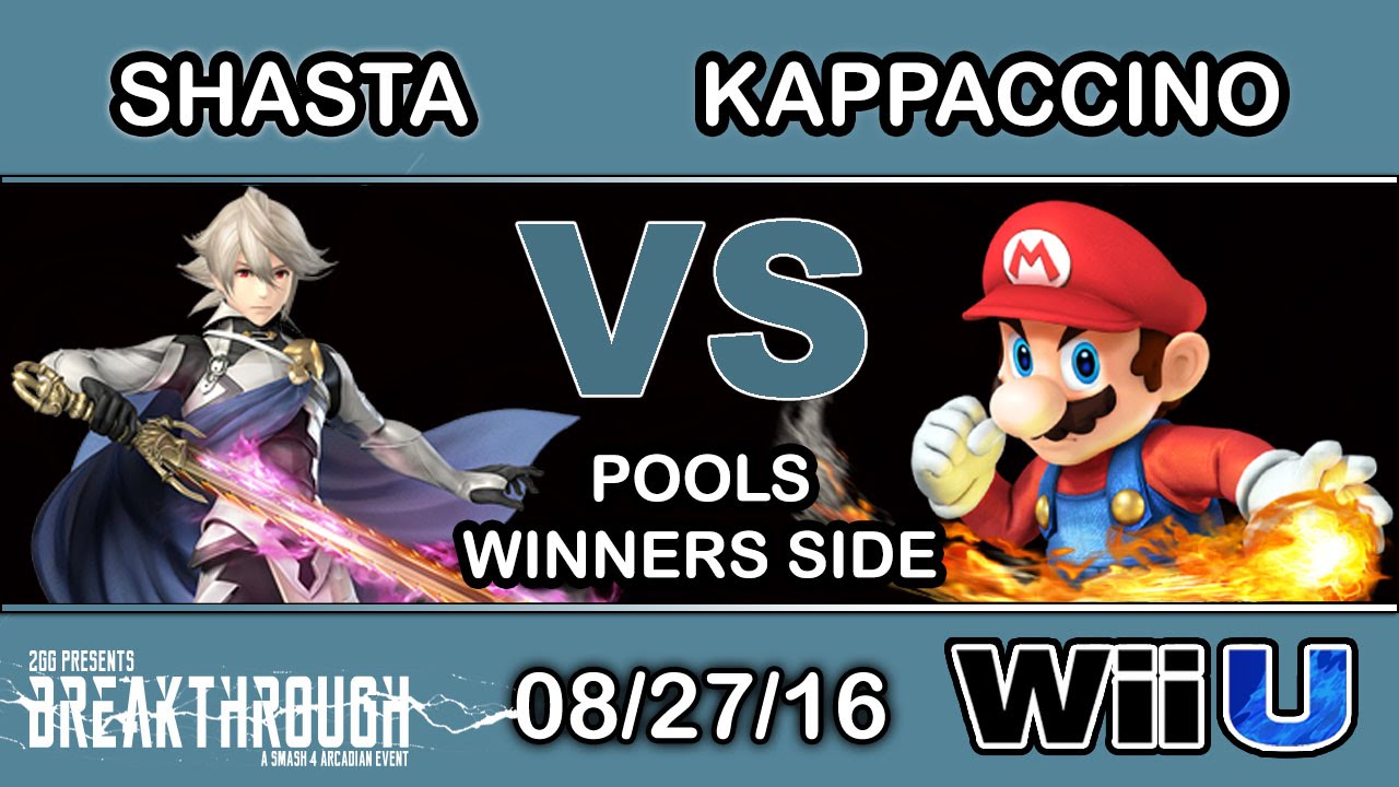 2GG: Breakthrough - Shasta (Corrin) Vs. Kappaccino (Mario) Pools ...