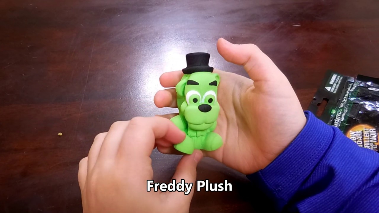 Five Nights at Freddy's Squishme Series 8 Glow in the Dark - YouTube