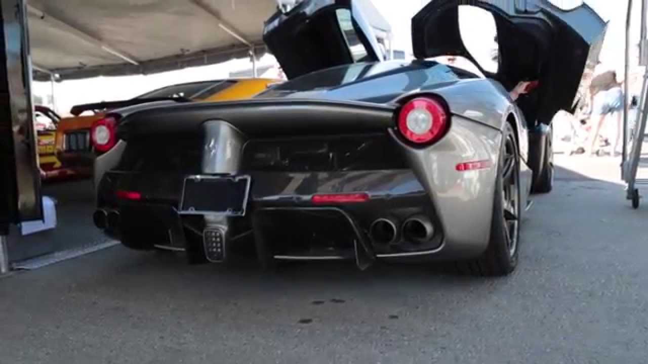 Ferrari LaFerrari Amazing Startup and Exhaust - YouTube