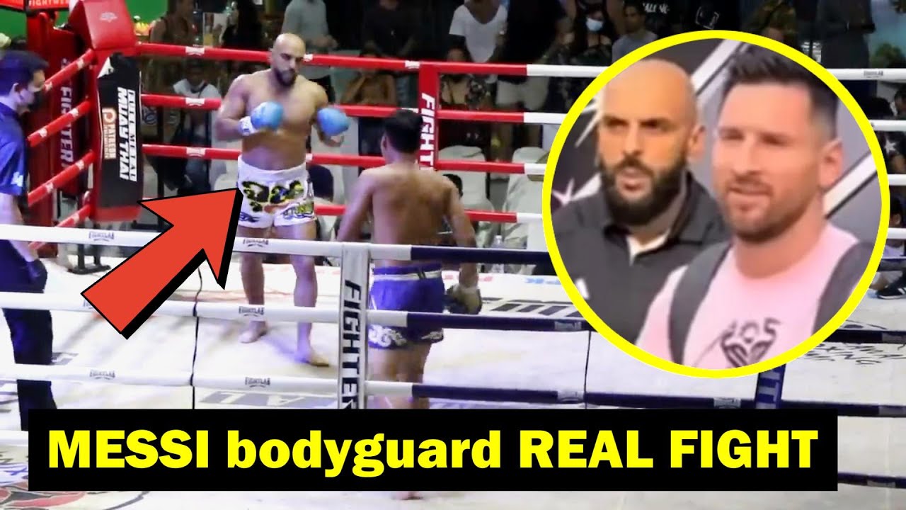 Yassine Chueko - Messi's bodyguard real fight and training - YouTube