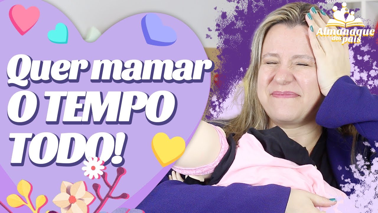 Bebê que SÓ PENSA EM MAMAR! O que fazer? (republicação) - YouTube