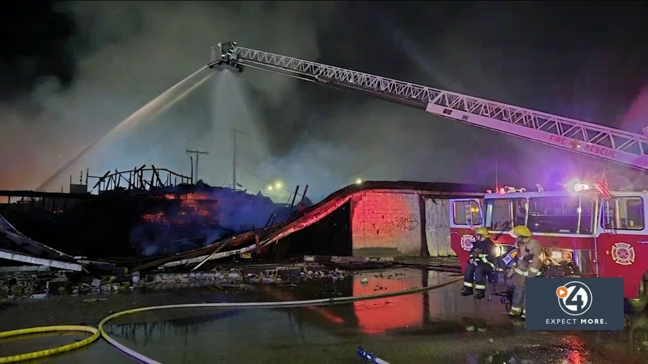 Sandpoint business destroyed by fire on July 4 - YouTube