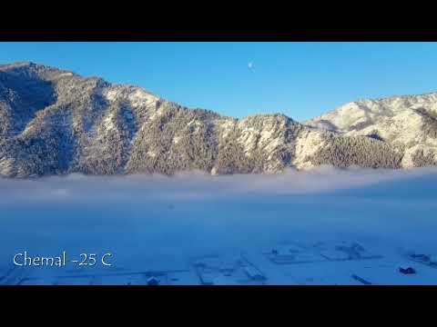 Chemal, Republic of Altai, January 2022, -25 C
