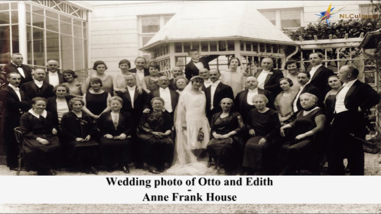 Wedding photo of Otto and Edith at The Anne Frank House - YouTube