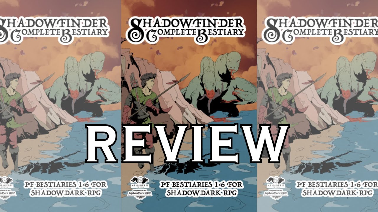 Over 1800 Pathfinder Monsters Converted to ShadowDark - Huge Bestiary Review - YouTube