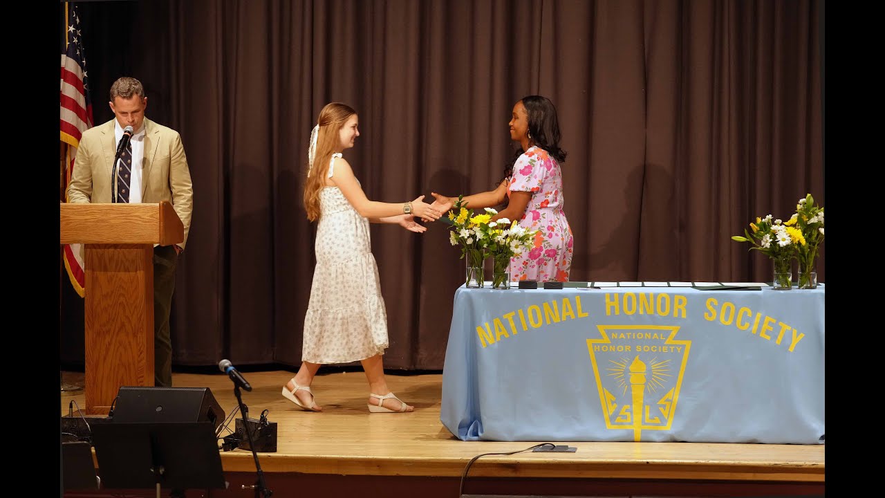 DC NHS Induction Ceremony, Spring 2025 - YouTube