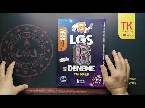 İsem Yayınları 8.Sınıf LGS 6 Deneme İnceleme - LGS Kitap Tavsiyeleri