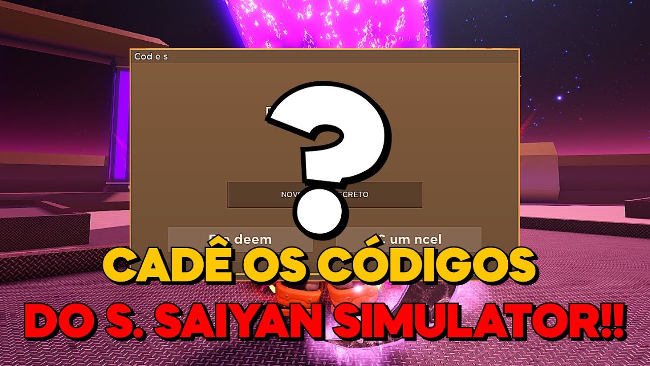 EXISTEM CÓDIGOS NO SUPER SAIYAN SIMULATOR 2 NO ROBLOX ?? - YouTube