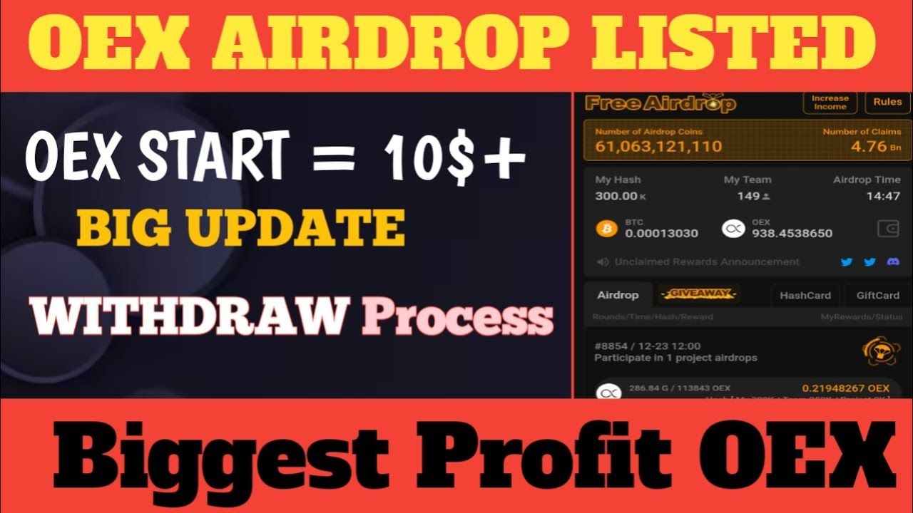 Satoshi Core Token Update 🔥 || OEX New Airdrop Listing Update 🤑 | OEX ...
