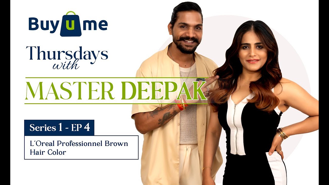Brown hair colour on indian skin | ब्राउन हेयर कलर कैसे करें | Master Deepak | Part - 4 - YouTube