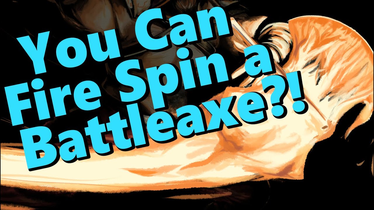 Drawkin' with Adam Canvas - Battle Axe Fire Spinner and Artist - YouTube