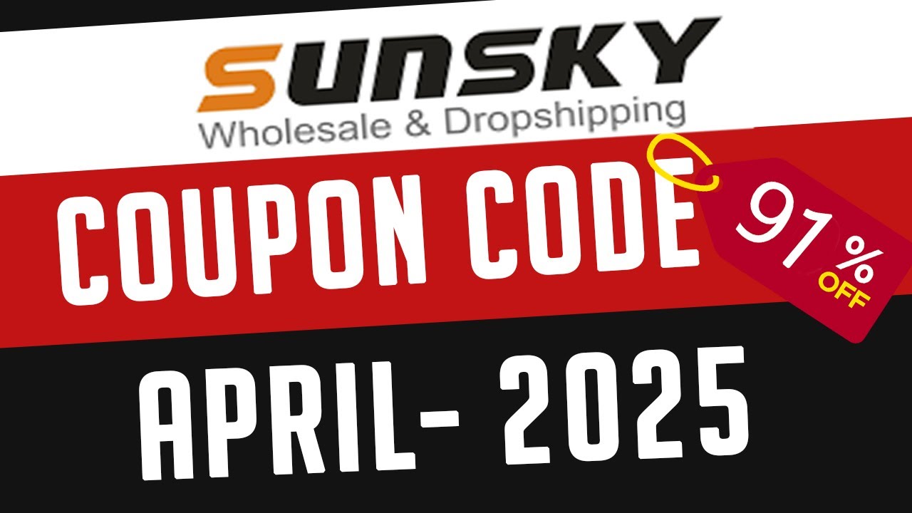 Sunsky Coupon Code 2025 🔥 2025 🔥 Updated Today 🔥Sunsky-online Discount Code 2025 - YouTube