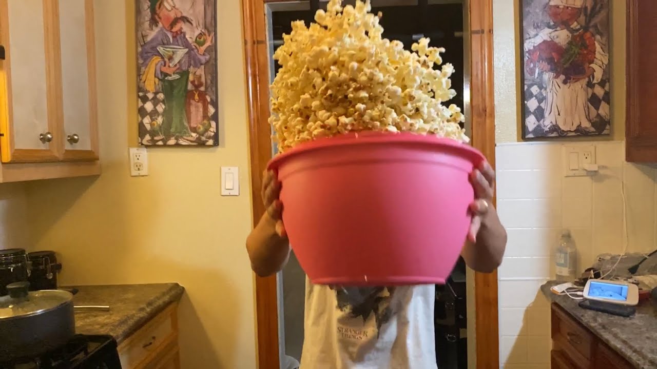 How to make popcorn - YouTube