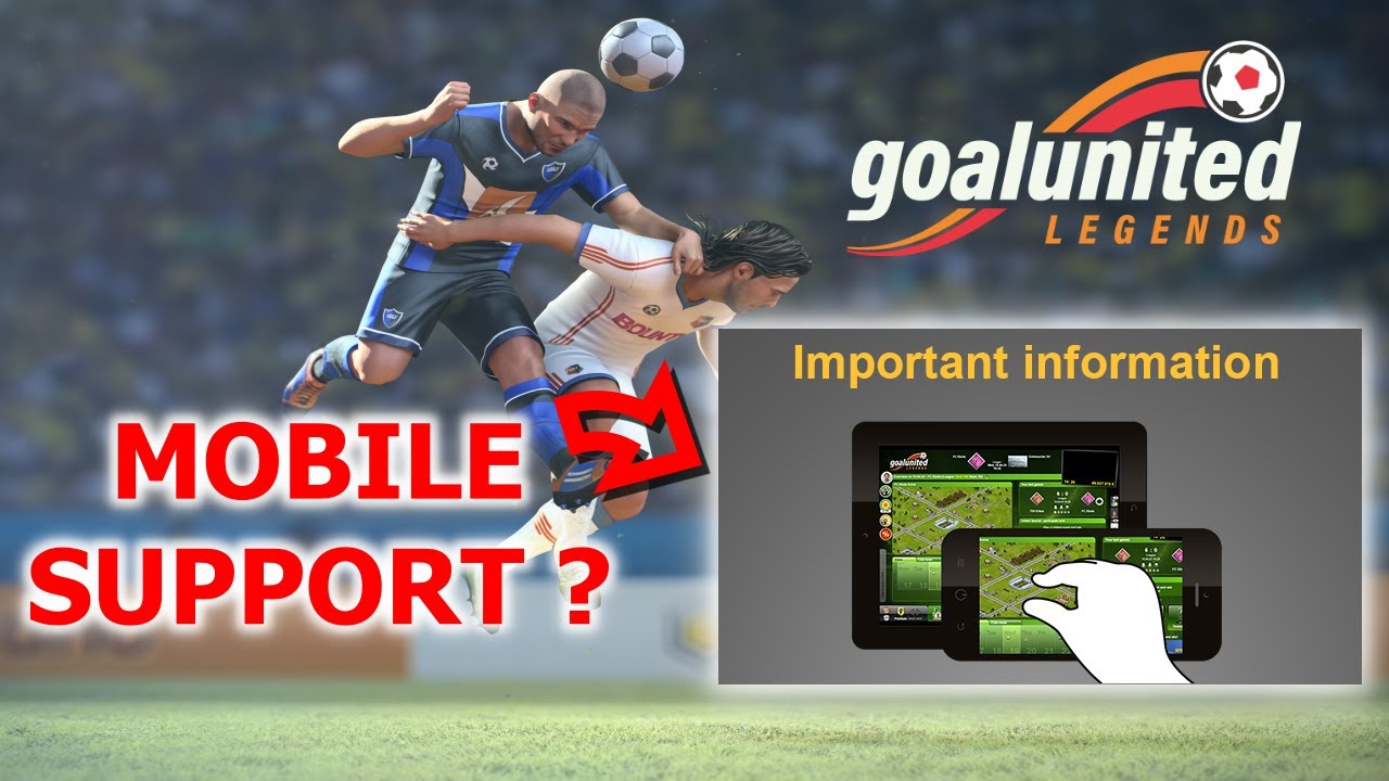 The Gameplay On MOBILE Devices - goalunited 2024 - YouTube