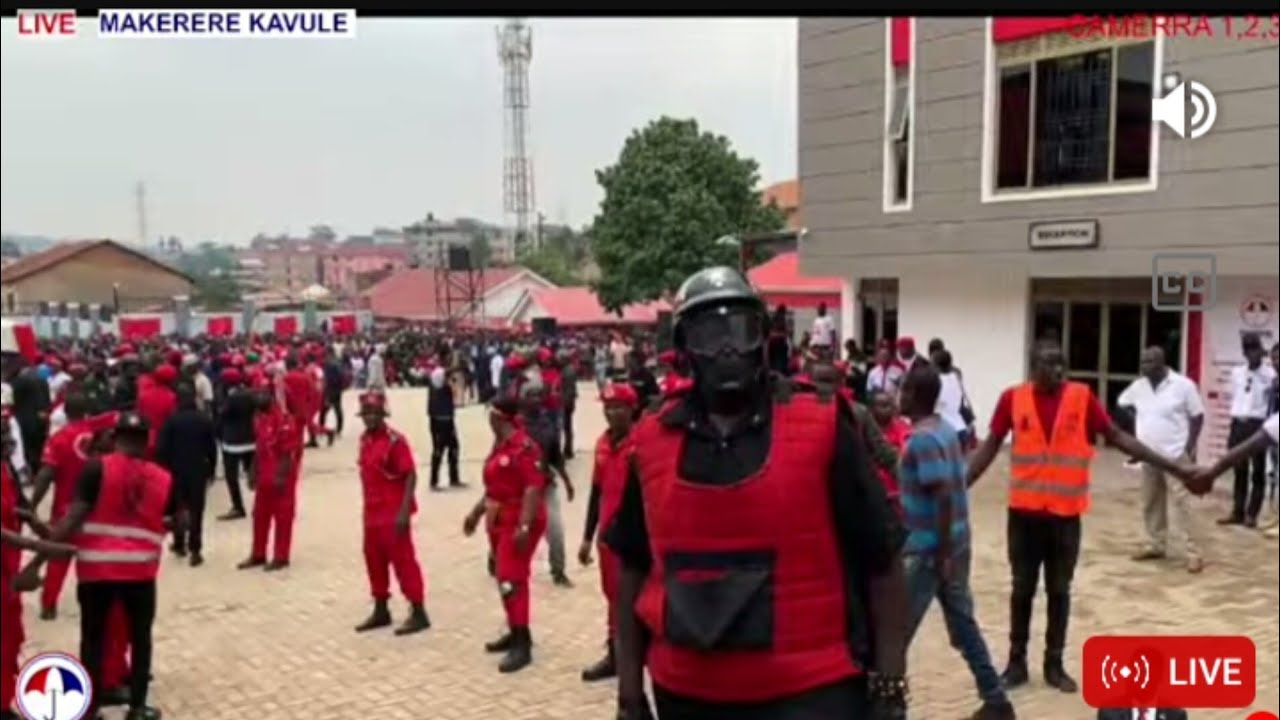 Live: H.E Bobi Wine opening up new NUP offices today at Makerere Kavule ...