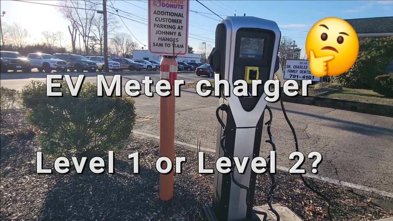 TESTING THE EV METER CHARGING STATION BUT... - YouTube