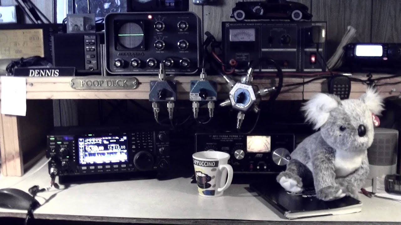 Drake R-8 Receiver TX6G Tunuai DXpedition - YouTube