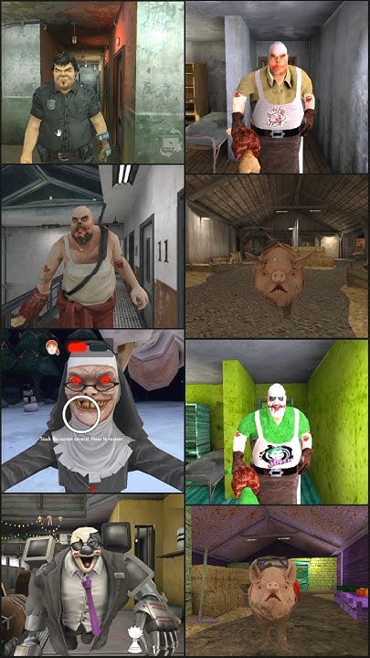 Terry Vs Joker Mr Meat Vs Boris Vs Sister Madeline In Ice Scream 8 Vs Mr Meat 2 Vs Pig (13 ...