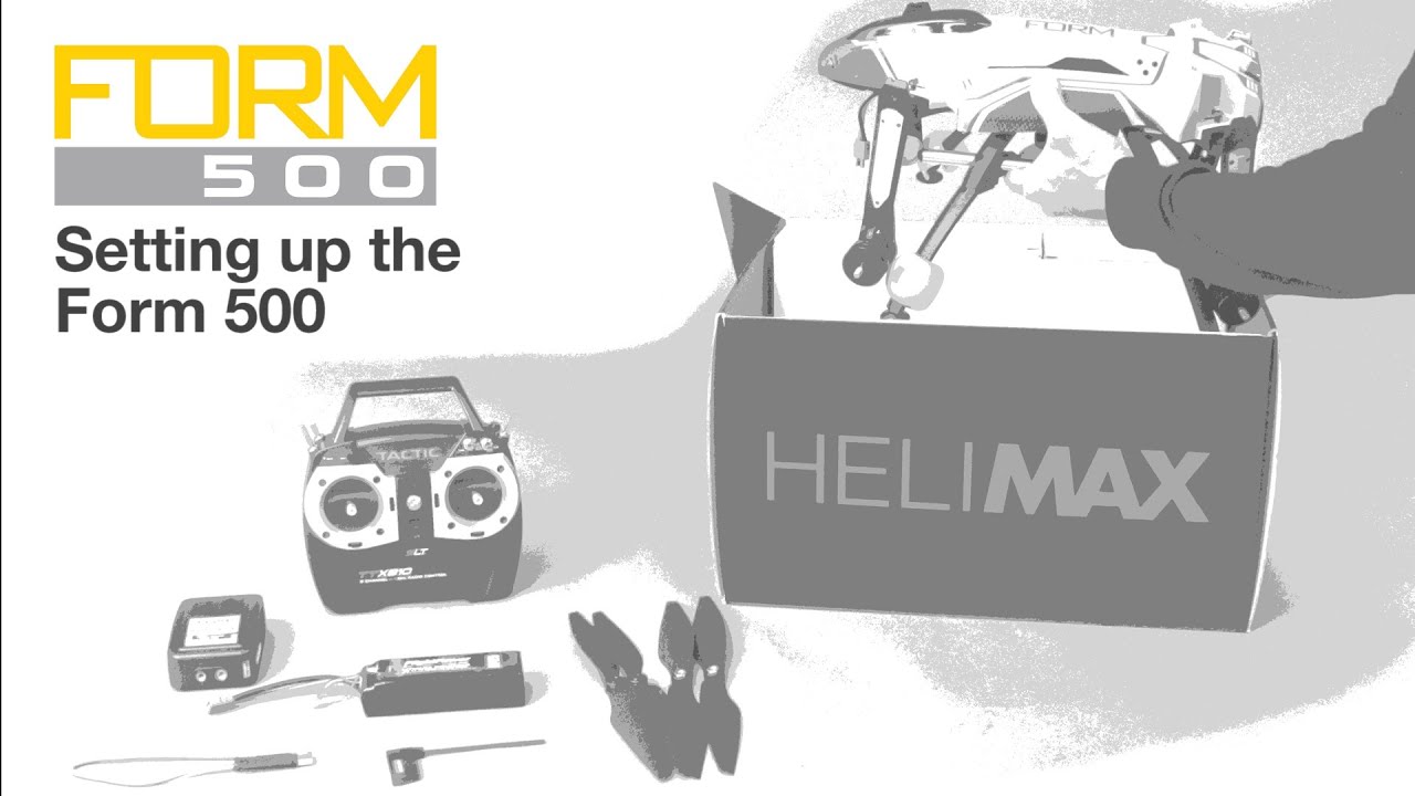 FORM500 by Helimax: Set Up Tips - YouTube