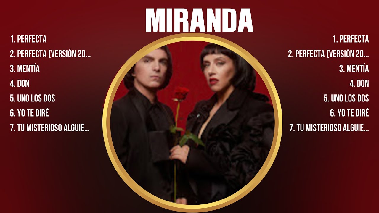 Las mejores canciones del álbum completo de Miranda 2024 - YouTube