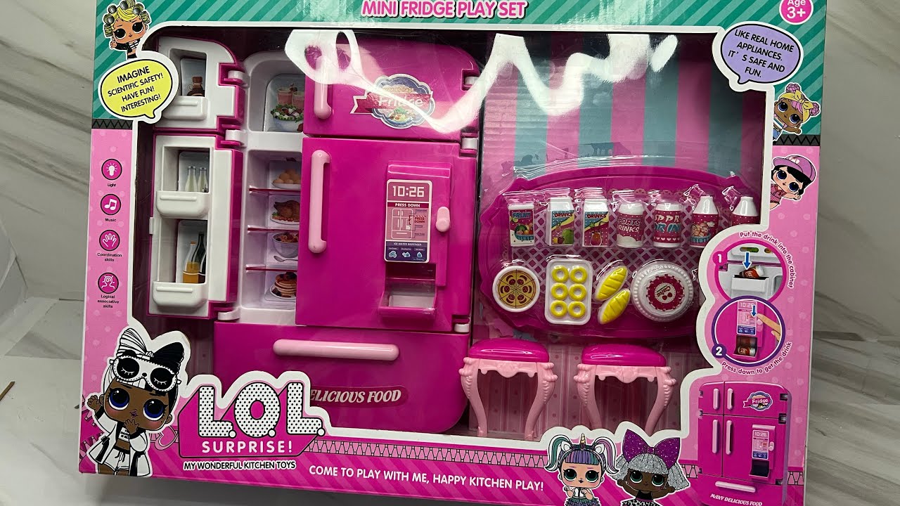 NEW🎀 Minis 4 MIN ® Cute Mini Kitchen Set Satisfying with Unboxing ASMR ...