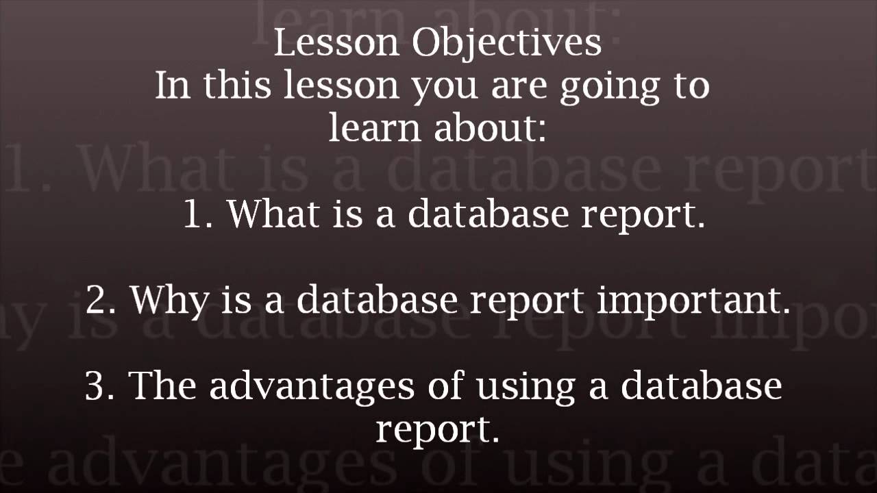 reports intro - YouTube