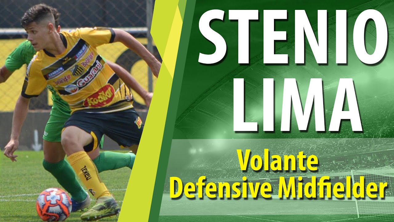 Stenio Lima - Volante Defensive/Midfielder - YouTube