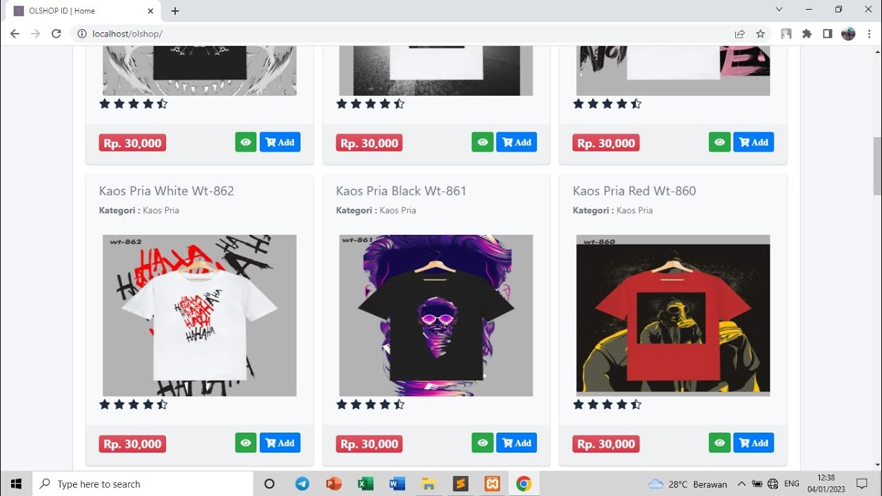 Aplikasi tokoh online olshop menggunakan raja ongkir berbasis web - YouTube