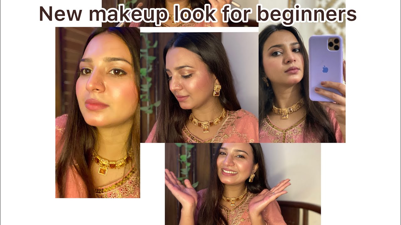 NEW MAKEUP LOOK FOR BEGINNERS |how to create makeup look |makeup ...