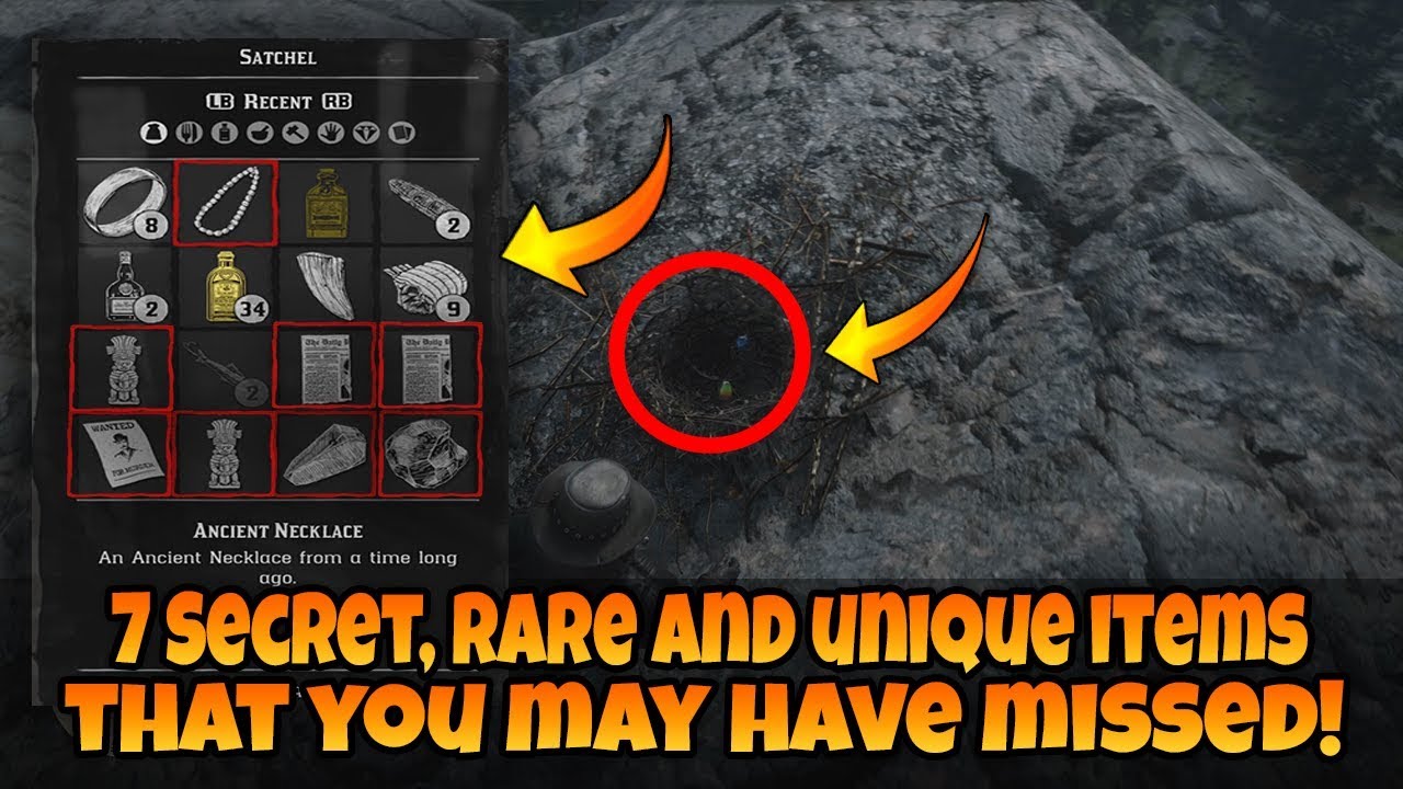 7 Rare and Unique Items You May Have Missed in Red Dead Redemption 2 ...