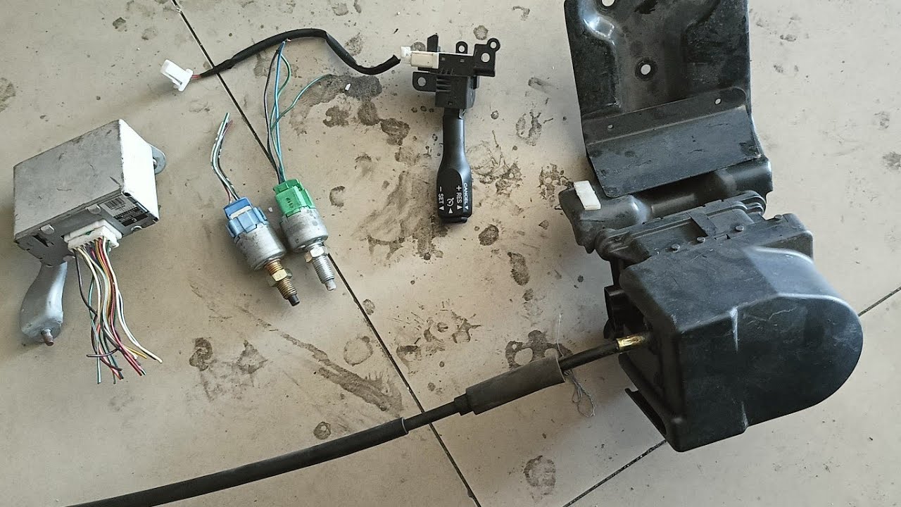 How To Toyota Lend Cruiser Cruise Control Install 2005 Model - YouTube