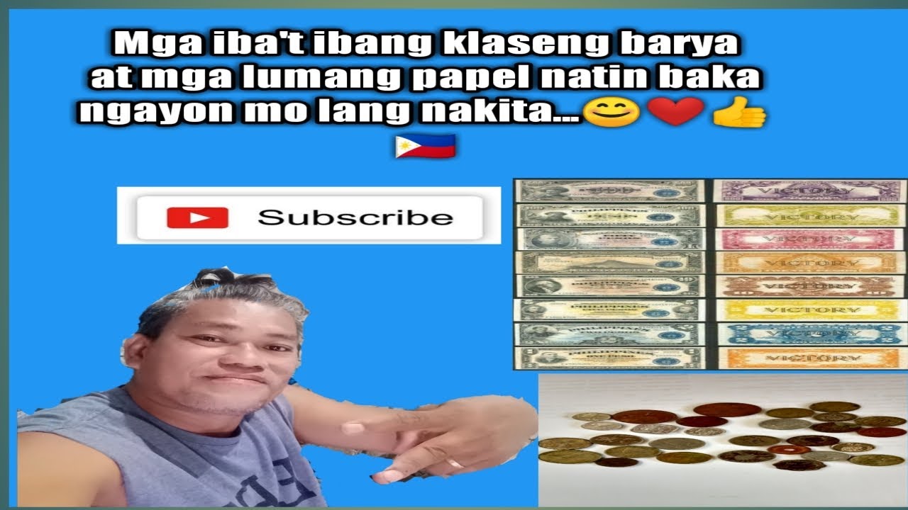 Mga lumang barya at mga lumang papel na Pera natin na hnap mo, bka d2 ...