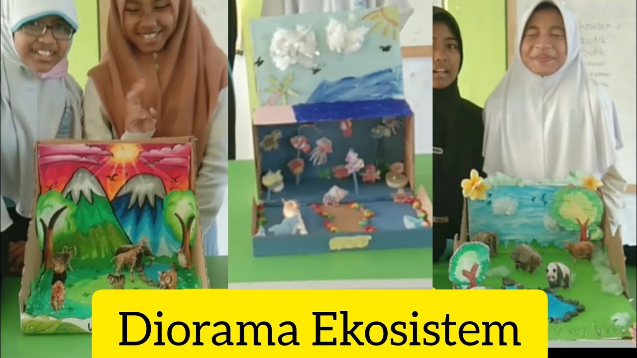 Membuat Diorama Ekosistem | IPAS Kelas 5 | SD Muhammadiyah Kreatif ...