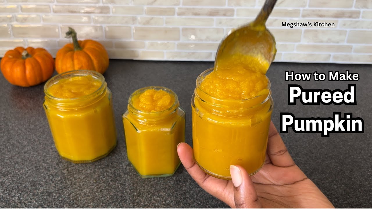 Puréed Pumpkin recipe | How to make Puréed Pumpkin at home | Megshaw’s ...