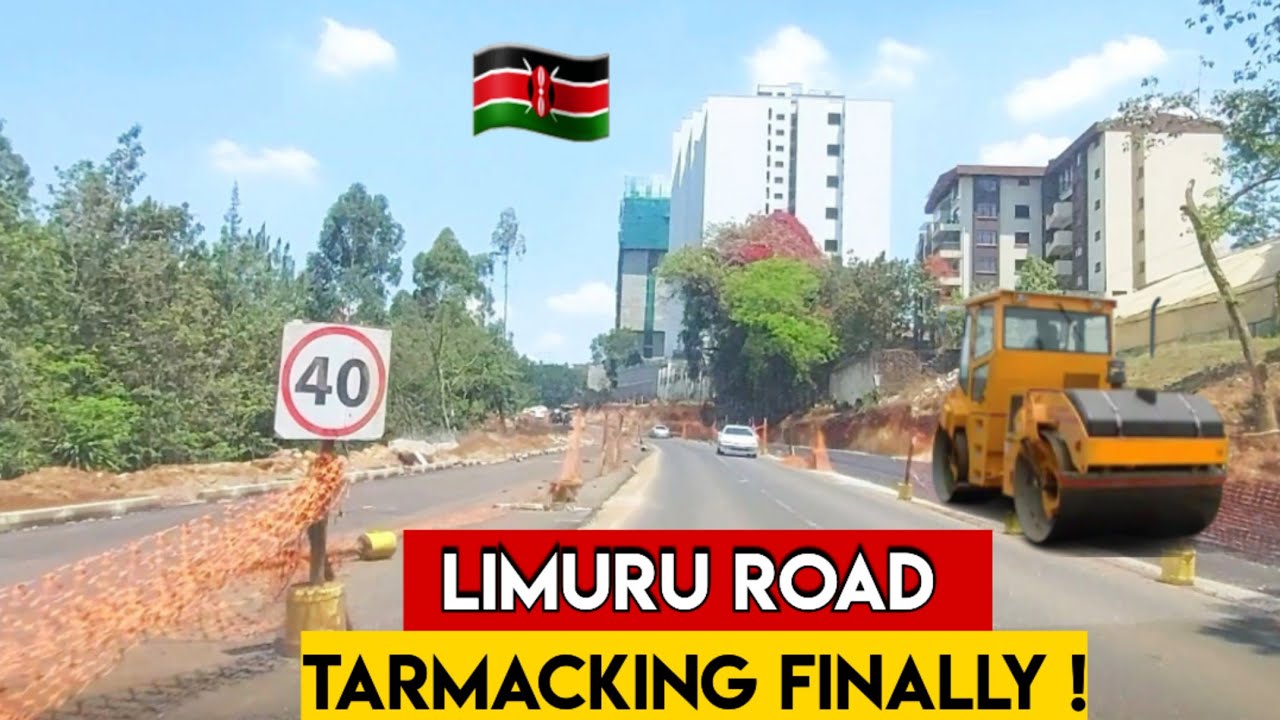 LIMURU ROAD EXPANSION Updates||Tarmacking Officially Begins - YouTube