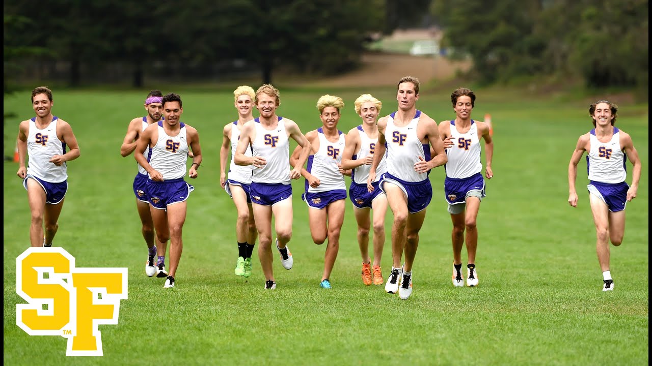 Recap of SF State Men's Cross Country Team at the Quad Meet - YouTube