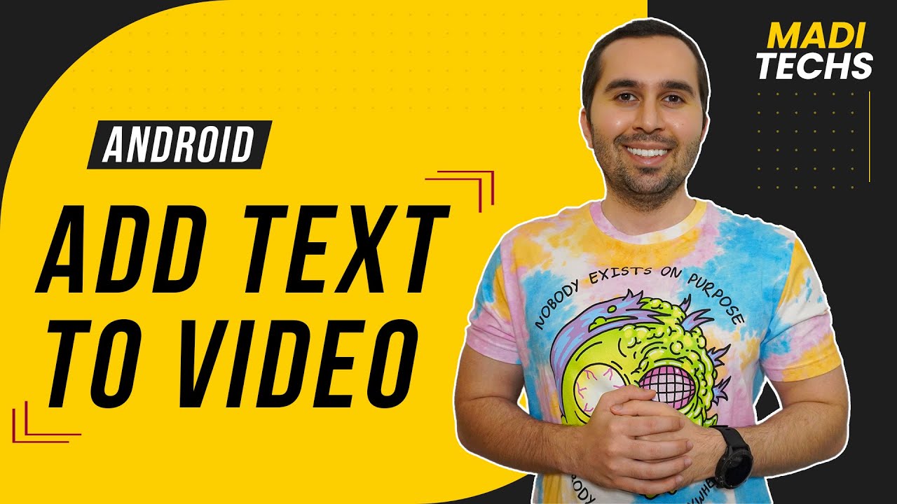 How To Add Text To A Video In Android YouTube How To Add Text To A Video In Android YouTube