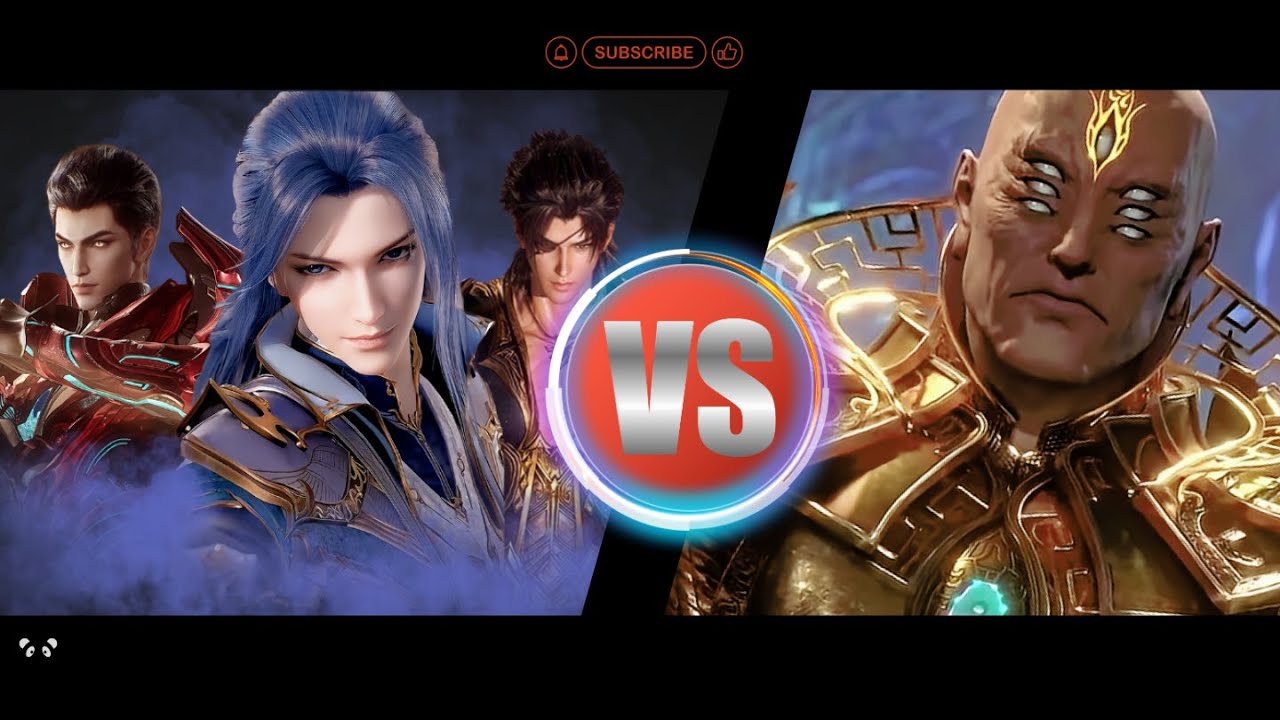 Tang San, Luo Feng, and Wu Geng VS Shenyan💥⚡ - YouTube