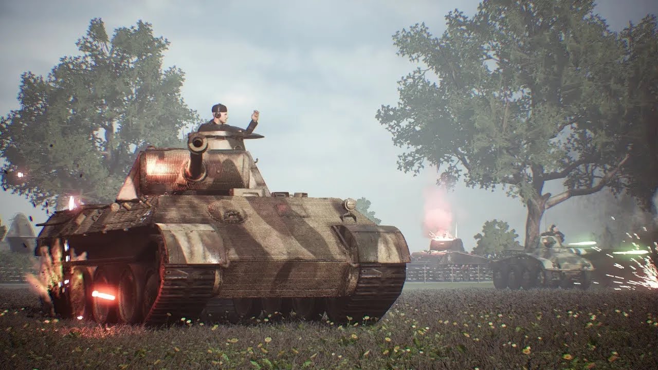 Squad 44 - Panther Canal Crossing [GER Comms/ENG Subs] - YouTube