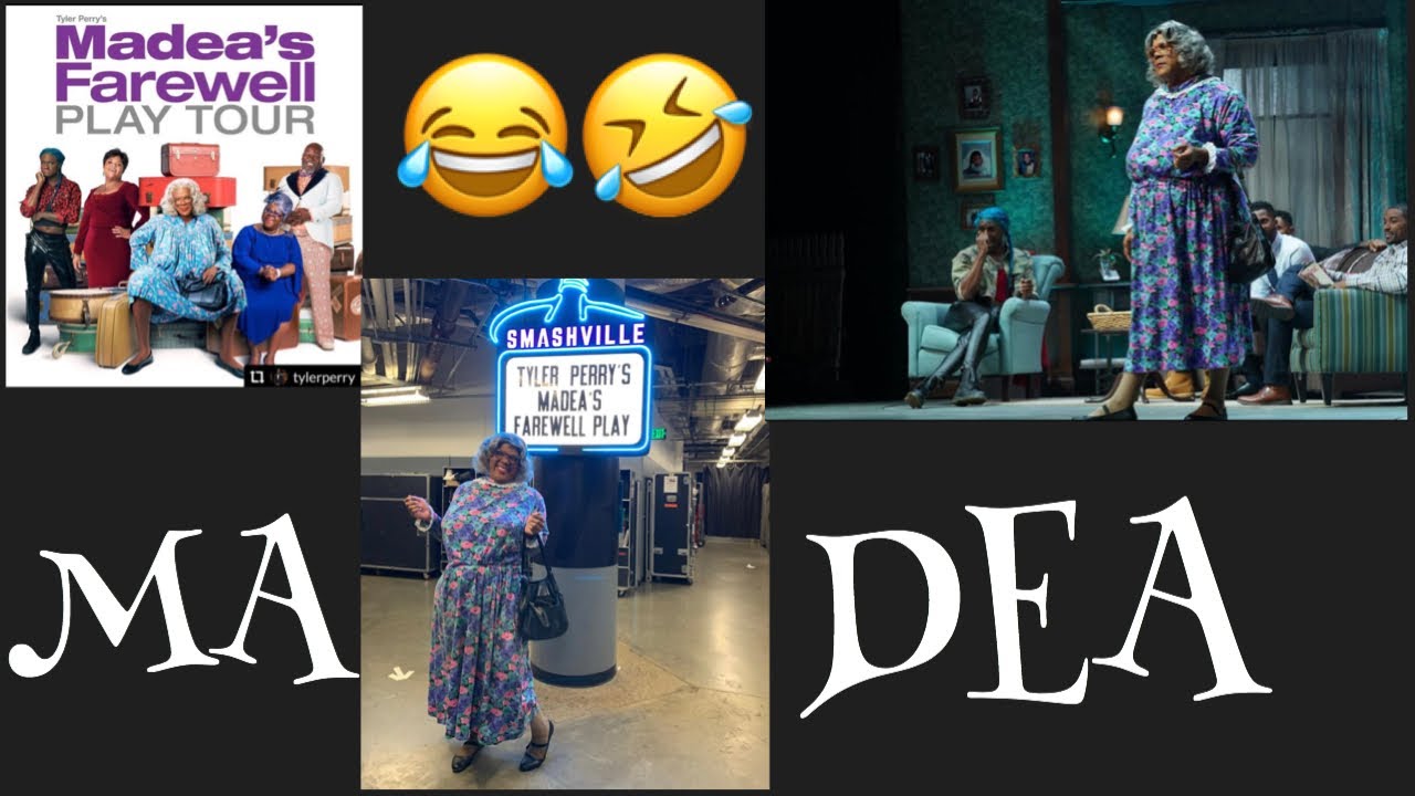 My first and last Madea play | Madea's Farewell Play Tour | Cami - YouTube