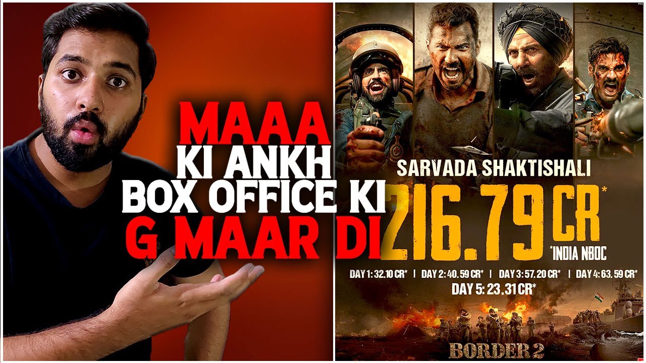 Border 2 Official Worldwide Box Office Collection | Border 2 Day 6 ...