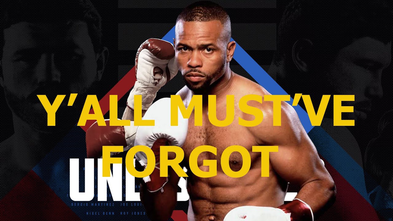 UNDISPUTED 1ST TIME USING ROY JONES JR - YouTube