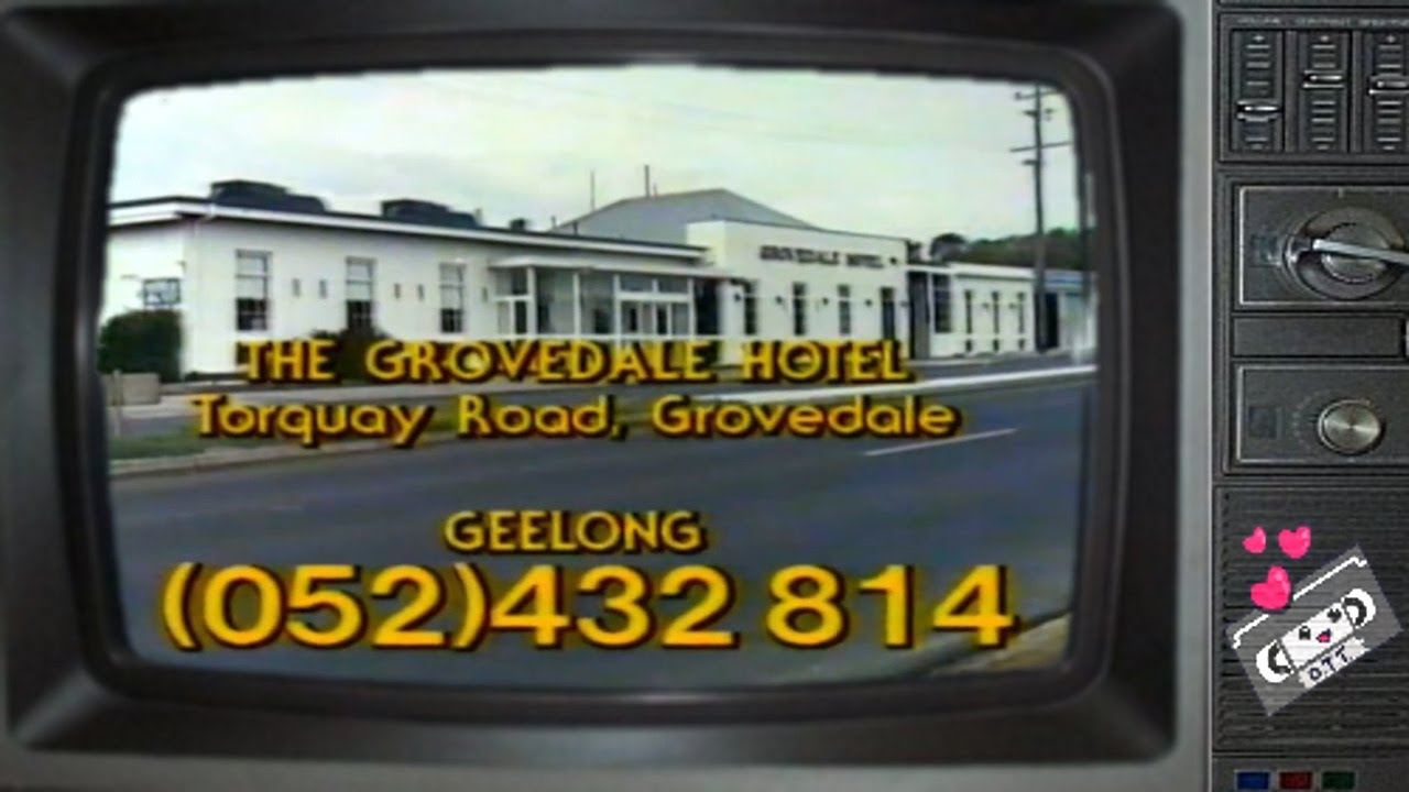 The Grovedale Hotel Commercial 1985 - YouTube