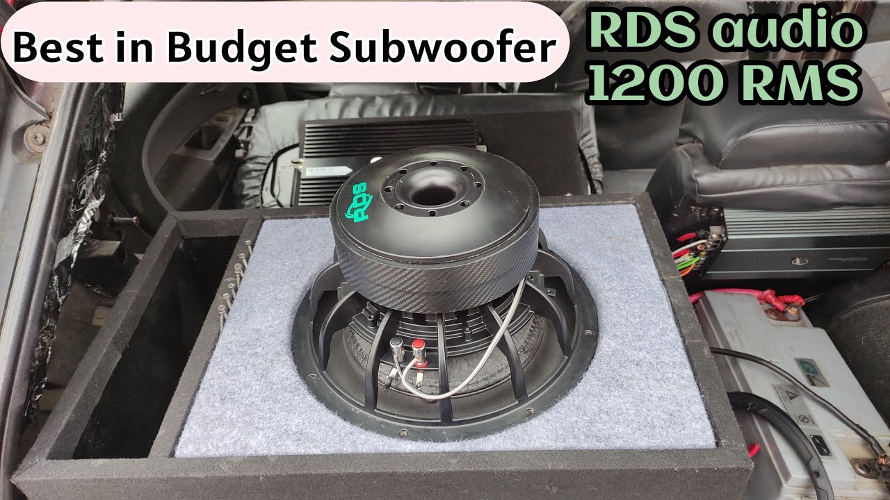 Best SPL subwoofer in budget / RDS audio new model 1200 RMS subwoofer ...