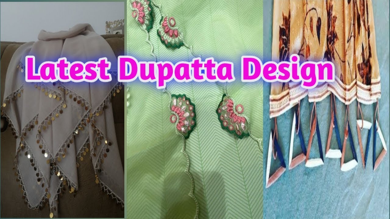 Latest Dupatta Design 2023¦Dupatta Design 2023 ¦New Dupatta Design 2023 ...