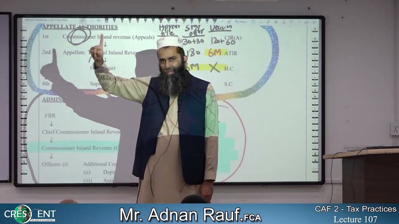 CAF-2 ~ Sir Adnan Rauf ~ Lecture-107 - YouTube