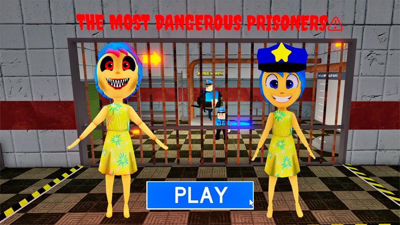 INSIDE OUT 2 JOY VS JOY EXE SPEED RUN SCARY OBBY in BARRY'S PRISON RUN ...