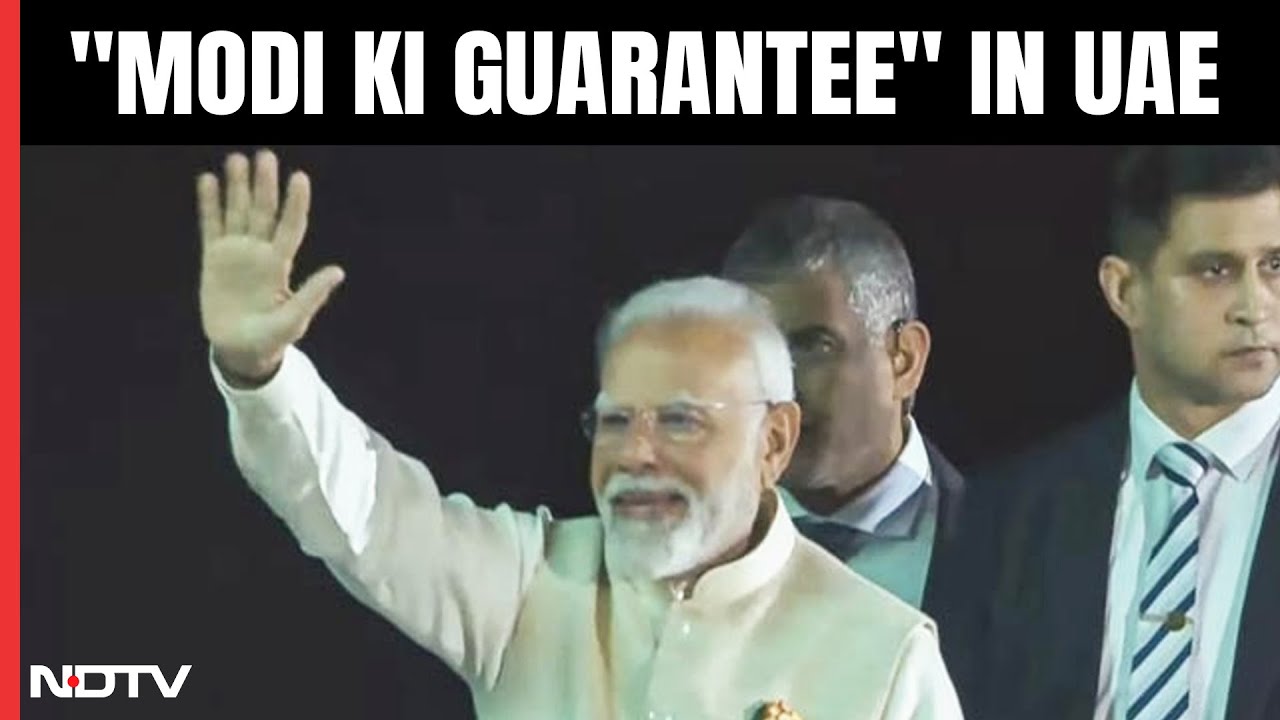 Alhan Modi | "Modi Ki Guarantee": PM's "Third Term" Pitch In UAE Ahead ...